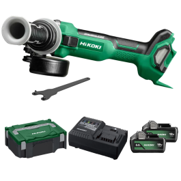 18V accu slijptol met accu's en lader