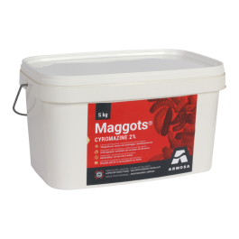 Maggots madendood in 5 kilogram.