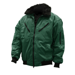 Multifunctionele, groene pilotjack 8380 van Oxxa